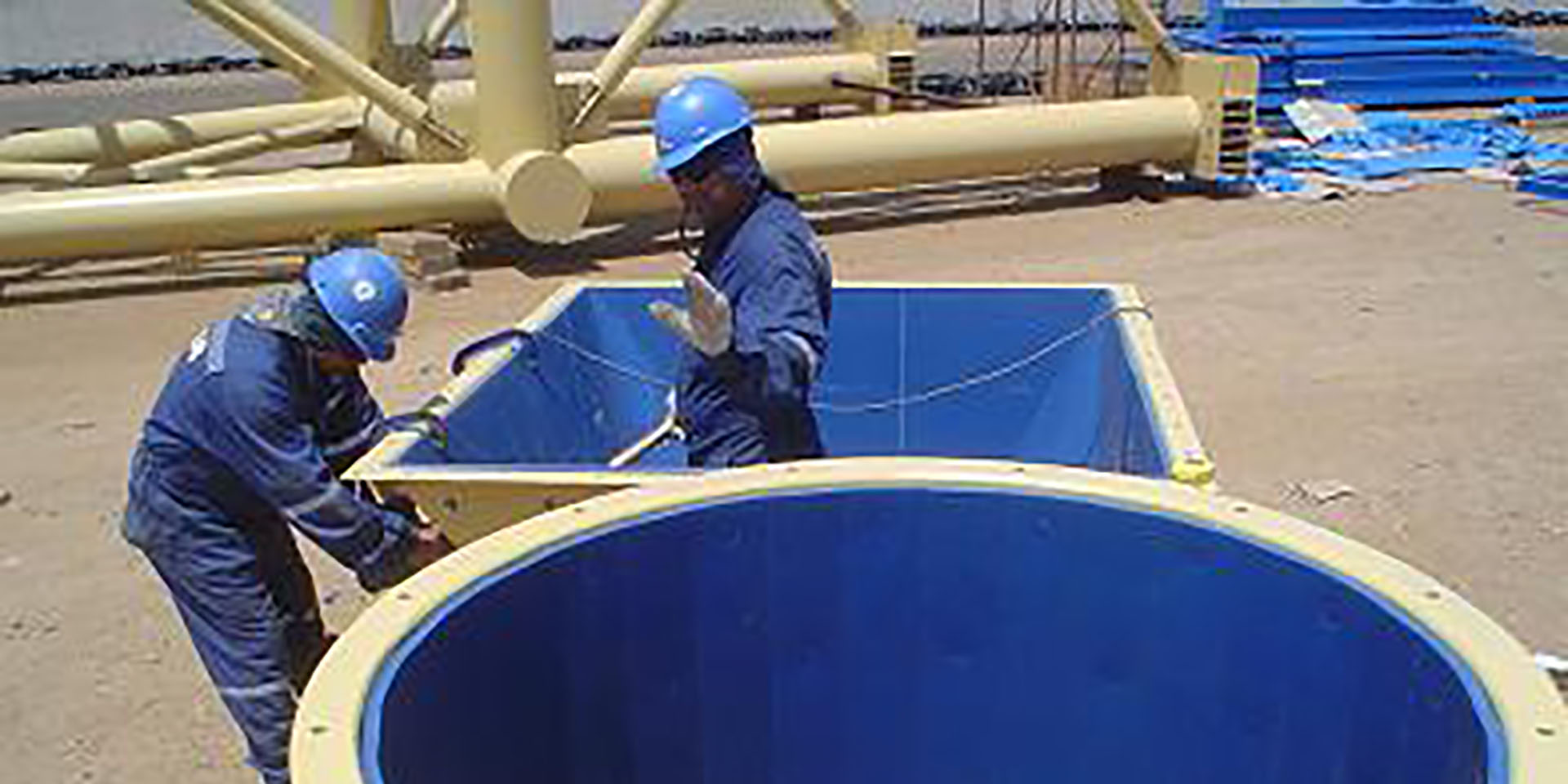 Instalación de revestimiento TIVARⓇ – Jomar